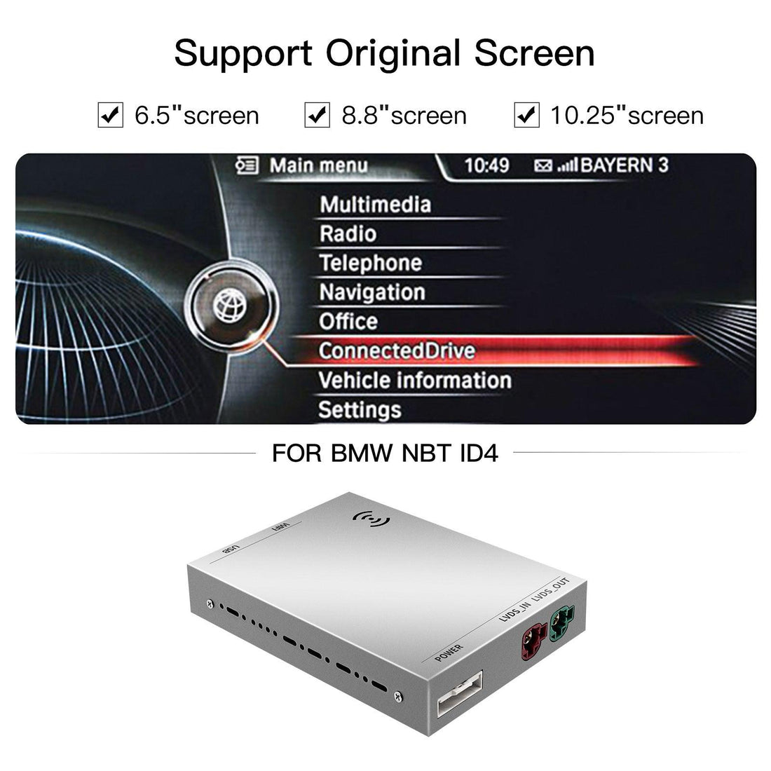 BMW CIC/NBT/EVO/CCC System Wireless CarPlay & Android Auto – CARABC